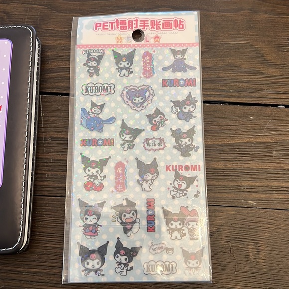 Sanrio | Office | Kuromi Notebook Ans Stickers | Poshmark